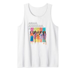 barbie - asian. american. amazing. tank top