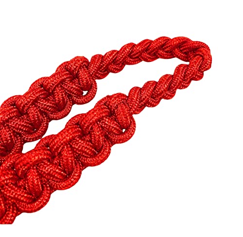 U.S. Army Artillery Shoulder Cord Scarlet Red, For Class A Military Uniform Jacket, One Size