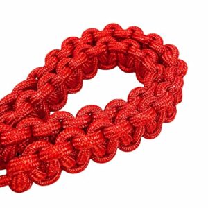 U.S. Army Artillery Shoulder Cord Scarlet Red, For Class A Military Uniform Jacket, One Size