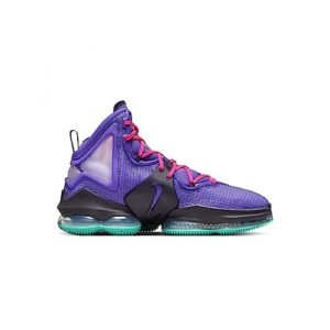 Nike Men's Lebron XIX DJ Bron Wild Berry/Hyper Pink-Cave Purple (CZ0203 500) - 10.5