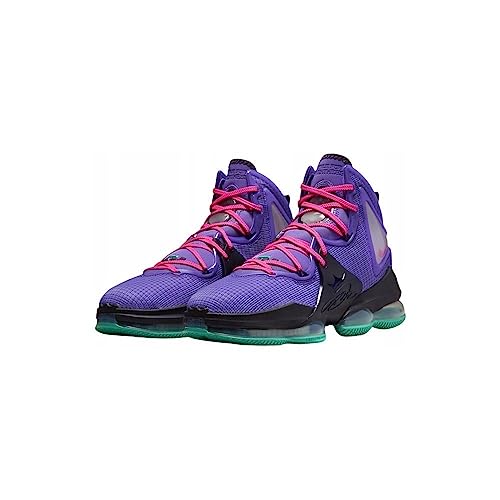 Nike Men's Lebron XIX DJ Bron Wild Berry/Hyper Pink-Cave Purple (CZ0203 500) - 10.5