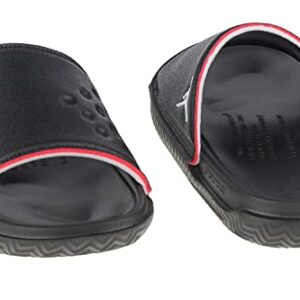 Nike Men's Jordan Play Slide Black-Photon Dust-University Red (DC9835 060) Sandals - Black Slides (us_footwear_size_system, adult, men, numeric, medium, numeric_8)