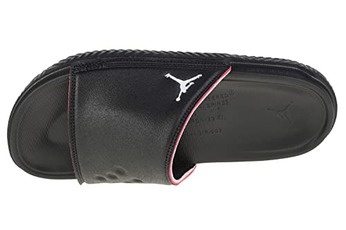 Nike Men's Jordan Play Slide Black-Photon Dust-University Red (DC9835 060) Sandals - Black Slides (us_footwear_size_system, adult, men, numeric, medium, numeric_8)