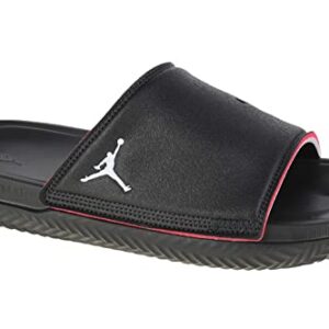 Nike Men's Jordan Play Slide Black-Photon Dust-University Red (DC9835 060) Sandals - Black Slides (us_footwear_size_system, adult, men, numeric, medium, numeric_8)