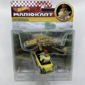 Hot Wheels Mariokart Bowser Jr. Sports Coupe + Bowser Kite