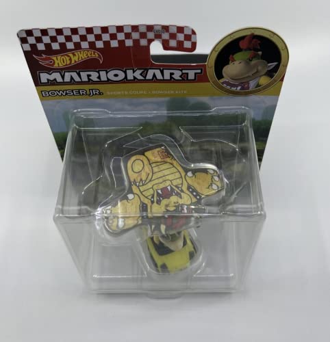 Hot Wheels Mariokart Bowser Jr. Sports Coupe + Bowser Kite