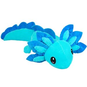 putrer axolotl plush toy: 14.6" stuffed animal, kawaii doll for boys & girls