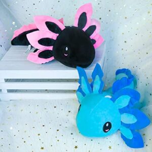 Putrer Axolotl Plush Toy: 14.6" Stuffed Animal, Kawaii Doll for Boys & Girls