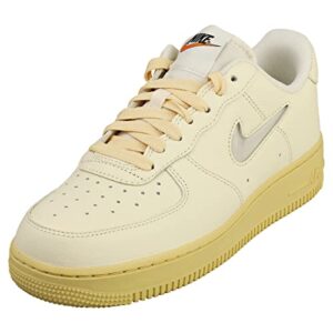 nike womens wmns air force 1 jewel do9456 100 coconut milk - size 9.5w