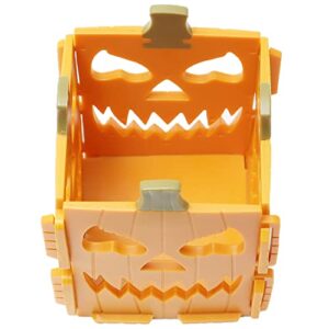 Pumpkin Pen Holder halloween atmosphere decorations Assembly combination pumpkin shape pvc material Storage Box Office Home School Stationery