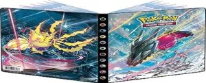 ultra pro - pokemon sword & shield 4-pocket portfolio featuring regieleki & regidrago, protect & store up to 40 standard size collectible pokemon trading cards, collectible cards, and gaming cards