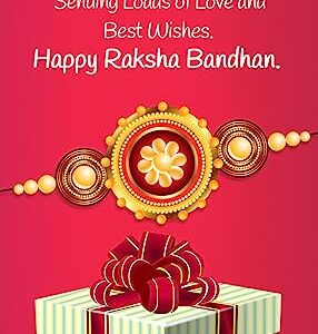 HANDICRAFT Rakhi for Brother Rakhi Set of 2 Rakhi Designer Raksha Bandhan Indian Bracelet Beads Rakhi Thread Bhaiya Bhabhi Rakhi Bracelet Rakhi Gift Traditional Rakhi JY57