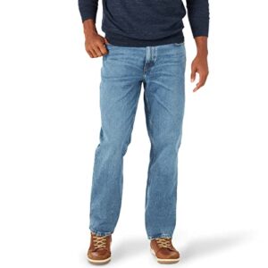 lee men's legendary relaxed straight jean, true blue, 38w x 30l