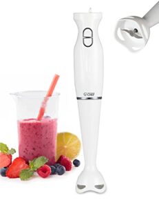 commercial chef immersion blender, hand blender with stainless steel blades, immersion blender with quiet motor, electric mini blender for delicious food