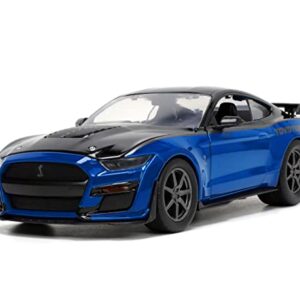 Jada Toys Big Time Muscle 1:24 2020 Ford Mustang Shelby GT500 Blue/Black