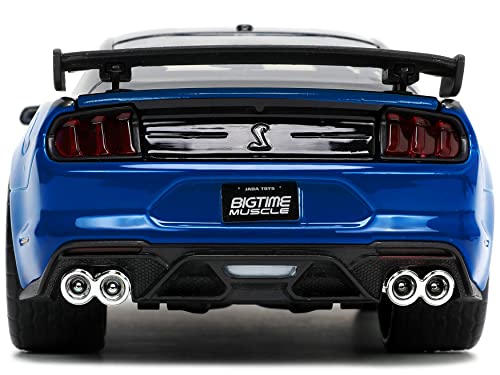 Jada Toys Big Time Muscle 1:24 2020 Ford Mustang Shelby GT500 Blue/Black