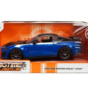 Jada Toys Big Time Muscle 1:24 2020 Ford Mustang Shelby GT500 Blue/Black