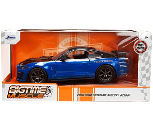 Jada Toys Big Time Muscle 1:24 2020 Ford Mustang Shelby GT500 Blue/Black