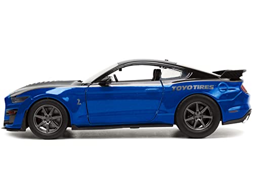 Jada Toys Big Time Muscle 1:24 2020 Ford Mustang Shelby GT500 Blue/Black