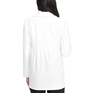 KOI Betsey Johnson B403 Women's Juniper Lab Coat White XS