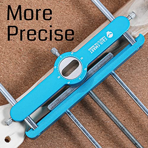 SainSmart 2 in 1 Punch Locator, Precision Mortising Jig and Loose Tenon Joinery, Including Doweling Jig, Connector, and Fastener, Portable Woodworking Tools