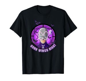 miraculous ladybug hawk moth dark wings rise t-shirt