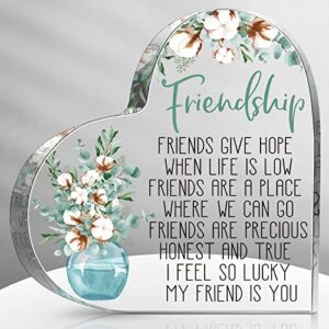 friend gifts for women friend friendship birthday gifts for women bestie gifts, acrylic