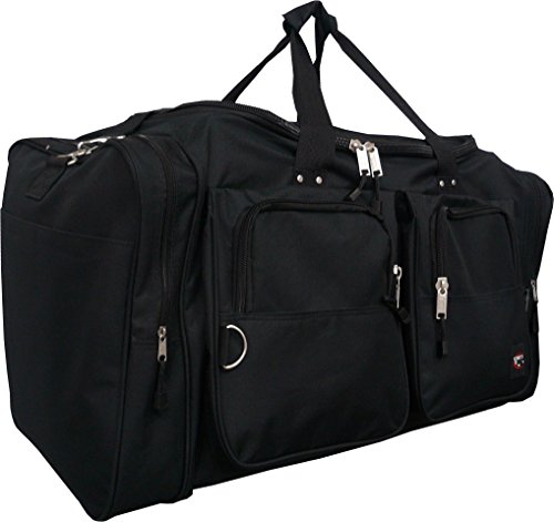 22"/25"/31"/35" Heavy Duty Polyester Duffle Bag/Gym/Sports/Carry-on Duffle (25 inch)