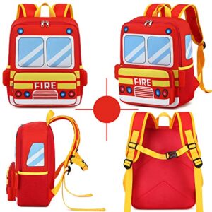 Kids Backpack for Boys Girls Preschool Bookbags 3D Cartoon Daycare Toddler Bags 13 inch 3-6 Years