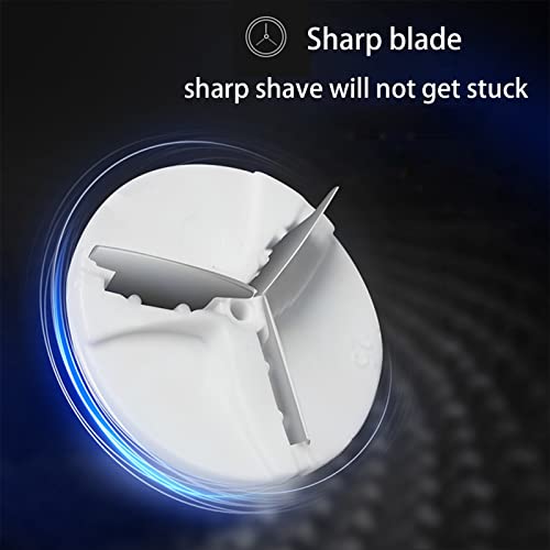 Electric Razor for Men Pocket Size Mini Portable Shaver Wet and Dry Mens Razor USB Rechargeable Shaver Charging Easy One-Button Use Suitable for Home,Car,Travel