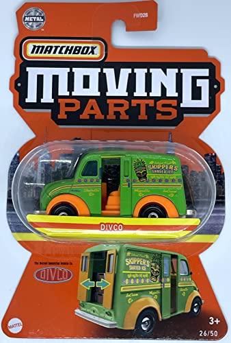 Matchbox 2022 - Moving Parts - DIVCO - Delivery Truck [Green]