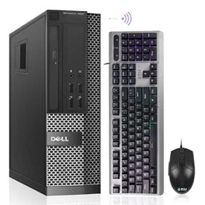 dell optiplex 7020 desktop computer, 32gb ram new 2tb ssd, intel quad core i7 4790 up to 4.0ghz, ac8260 built-in wifi 5, dual monitor supported, dvd-rw hdmi windows 10 pro (renewed)