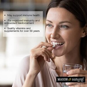 Mason Natural Selenium 200 mcg - Antioxidant Supplement for Immune Support & Prostate Health, Essential Trace Mineral, 60 Tablets (Pack of 3)