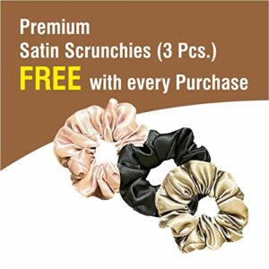 Coolbeds Satin Silk Pillow Covers for Hair and Skin-with Satin Scrunchies for Women Stylish |Satin Pillow Covers for Hair and Skin 2Pack |Silk scrunchies for Women 3Pack|Silk Pillow Case (Leopard)