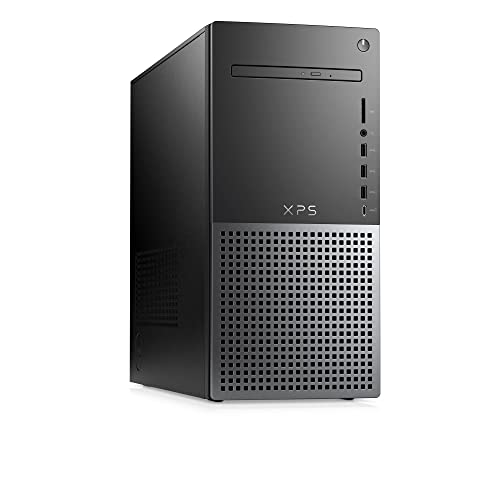 Dell XPS 8950 Desktop - Intel Core i9 12900K, 32GB DDR5 RAM, 512GB SSD + 1TB HDD, NVIDIA GeForce RTX 3060 Ti, Killer Wi-Fi 6, Liquid Cooling, Win 11 Pro - Black