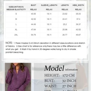 Dokotoo Womens Quarter Zip Sweater Long Sleeve Waffle Knit Casual Tops for Women Fashion 1/4 Zipper Pullover Chunky Gray Sweaters V Neck Oversized Sweater Fall Winter Outfits Clothes X-Large