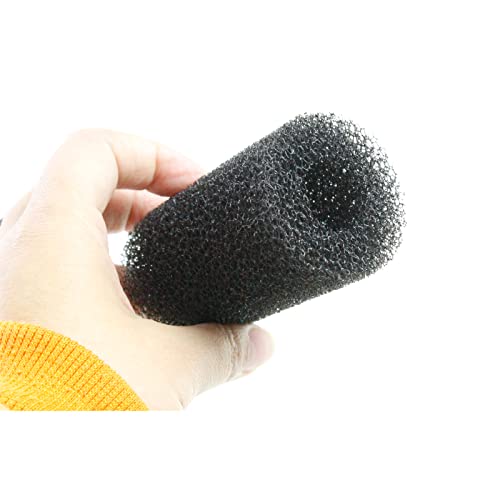 AQUANEAT 6-Pack Pre-Filter Sponge for Aquarium Shrimp Fry Fish Tank Filter 0.4” Intake, Replacement Foam Cover