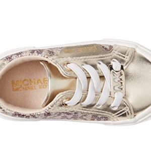 Michael Kors Baby Girl's Izetta Glitter (Toddler) Gold/Gold 7 Toddler M