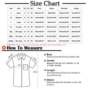 hhaappyy Hawaiian Shirt for Men Funky Casual Button Down Short Sleeve Unisex Beach Shirts Fashion World Map Print Summer Tops, 03-gold, X-Large