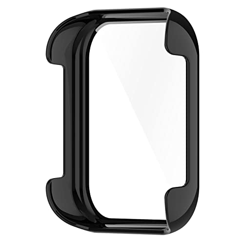 TenCloud Watch Cases for Oppo Watch 2 46mm Screen Protector Full Protective Case Watch Accessories (Black)