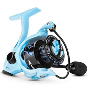 kastking spartacus ii spinning reel, size 3000 fishing reel, ipx5 waterproof rating,spindrift