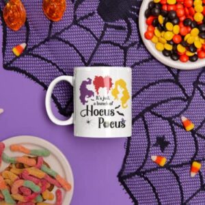 Vivulla68 Hocus Pocus Coffee Mug Hocus Pocus Mug, Hocus Pocus Decorations, Hocus Pocus Coffee Cup Halloween Mug, Hocus Pocus Gifts, Halloween Coffee Mug, Cauldron Mug, Sanderson Sisters Decor