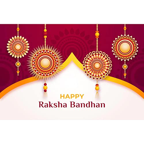 KNETLI Rakhi for Brother Set of 7 Rakhis with Roli Chawal Tika- Raksha Bandhan Rakhi Bracelet for Brother Rakhi 1 Set Rakhi for Bhaiya Bhai Rakhi Thread