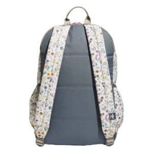 adidas Originals National 3.0 Backpack, Woodland Floral Chalk White/Wonder Beige/Onix Grey, One Size