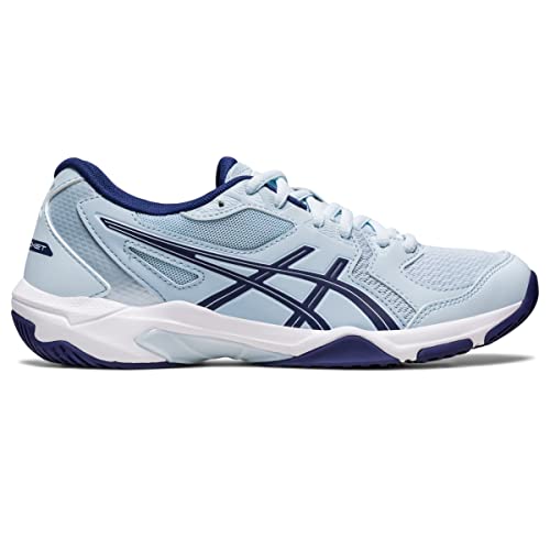 ASICS Women's Gel-Rocket 10 Volleyball Shoes, 10.5, Sky/Indigo Blue