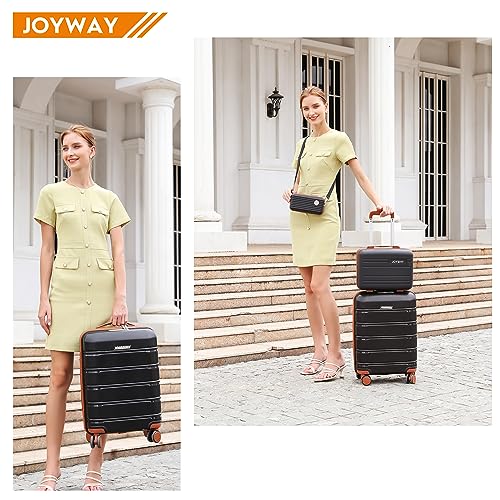 Joyway Luggage 5 Piece Sets， Lightweight Rolling Hardside Travel Luggage with TSA Lock，Luggage Set Clearance，Suitcase with Spinner Wheels for Women