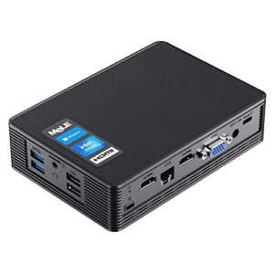 mele fanless mini pc quieterhd3 celeron n5105 16gb 512gb windows 11 pro micro computer small desktop servers with gigabit ethernet wifi 6 pxe dual hdmi 4k unlock bios on industrial webcast office