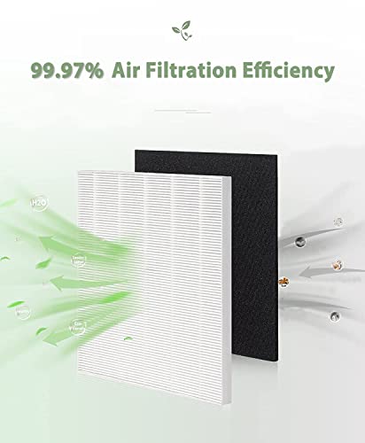 Future Way C545 + 5500 Replacement Filter Set Compatible with Winix C545 and 5500-2 Air Purifier