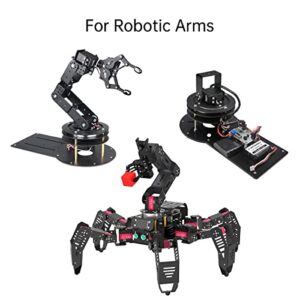 2 DoF Pan Tilt Digital Servo Kit, Full Metal Bracket for Building Robot, Robotic Arms, PTZ Cameras, Raspberry Pi HQ Camera and More, Robot DIY Kit (unassembled)