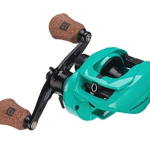 13 FISHING - Modus TX2 Baitcast Reel - 7.3:1 Gear Ratio - Right Hand Retrieve (Salt+Fresh) - MODTX2-7.3-RH, Seafoam Green